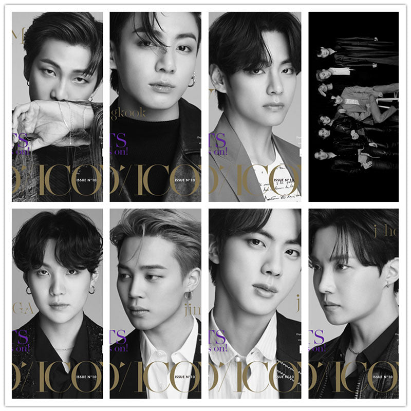 BTS Magazine Cover Peripheral Poster – Totemo Kawaii Shop