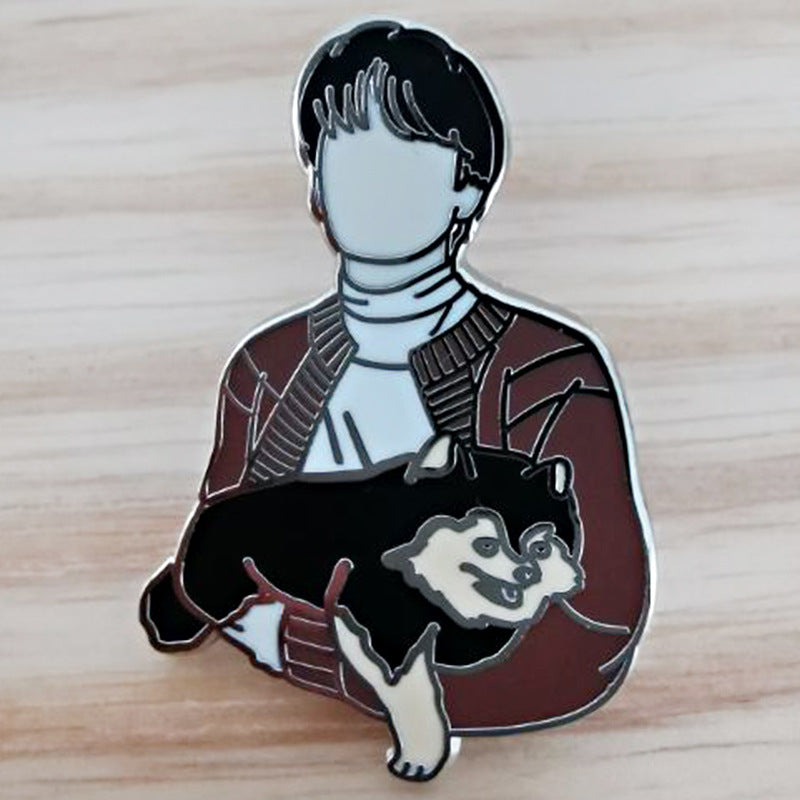 BTS X V Yeontan Pin Badge – Totemo Kawaii Shop