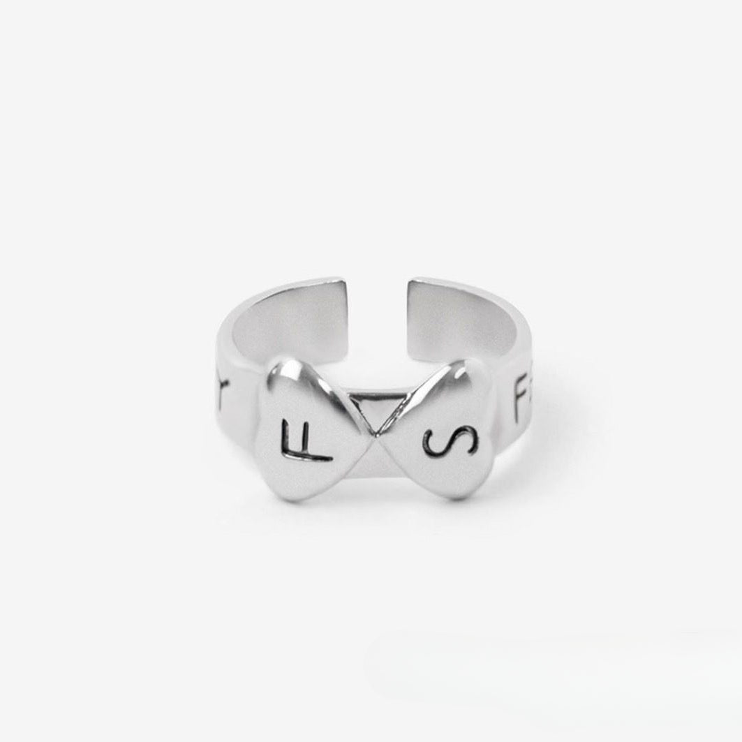 STAY X FELIX Silver Personalized Ring – Totemo Kawaii Shop